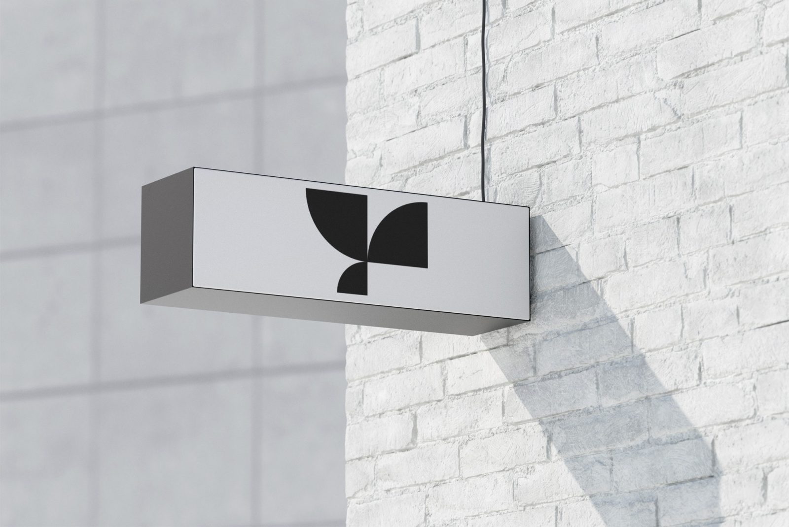 Lightbox 02 Facade Mockup, Outdoor Mockup | Supply.Family