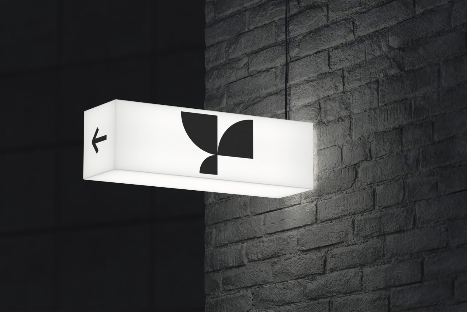 Lightbox 02 Facade Mockup, Outdoor Mockup | Supply.Family