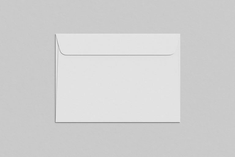 C6 Envelope Standard Mockup, Print Mockup | Supply.Family