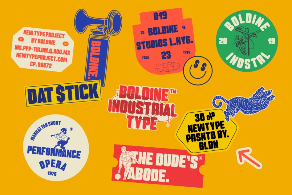 Boldine, Display Font | Supply.Family