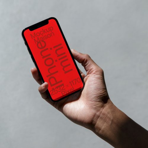 iPhone 12 Mini E15 Mockup — Supply.Family — Mockups, Fonts, Graphics ...