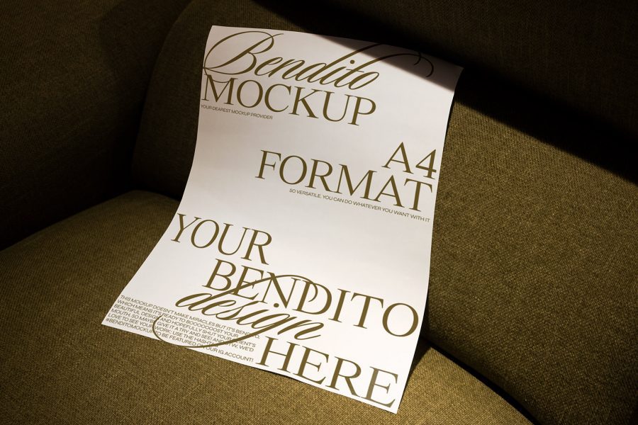 Format Poster Mockup 04 — Supply.Family — Mockups, Fonts, Graphics ...