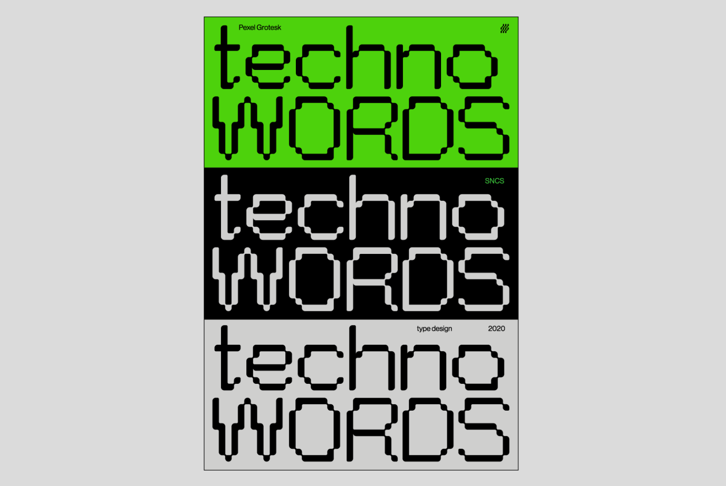 Pexel Grotesk, Display Font | Supply.Family