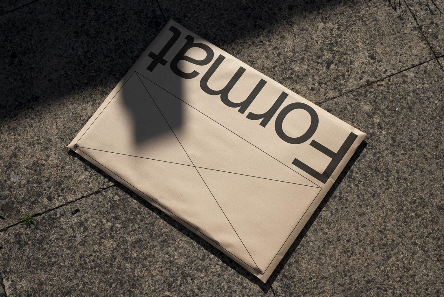 Format Paper Parcel Mockup, Packaging Mockup | Supply.Family