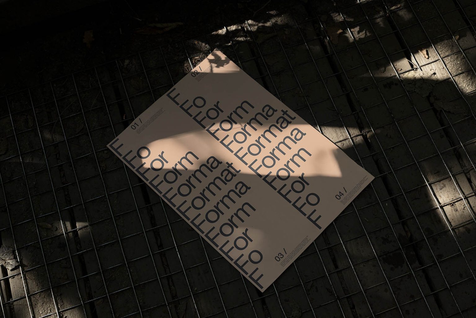 Format Poster Mockup 09, Poster Mockup | Supply.Family