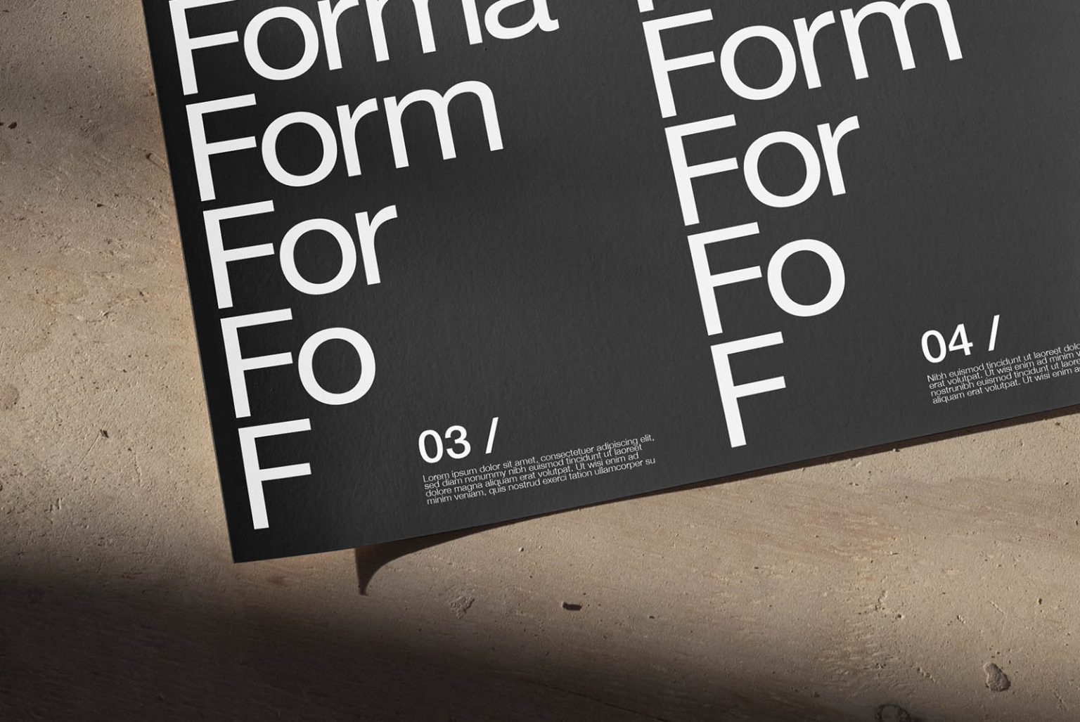 Format Poster Mockup 10, Poster Mockup | Supply.Family