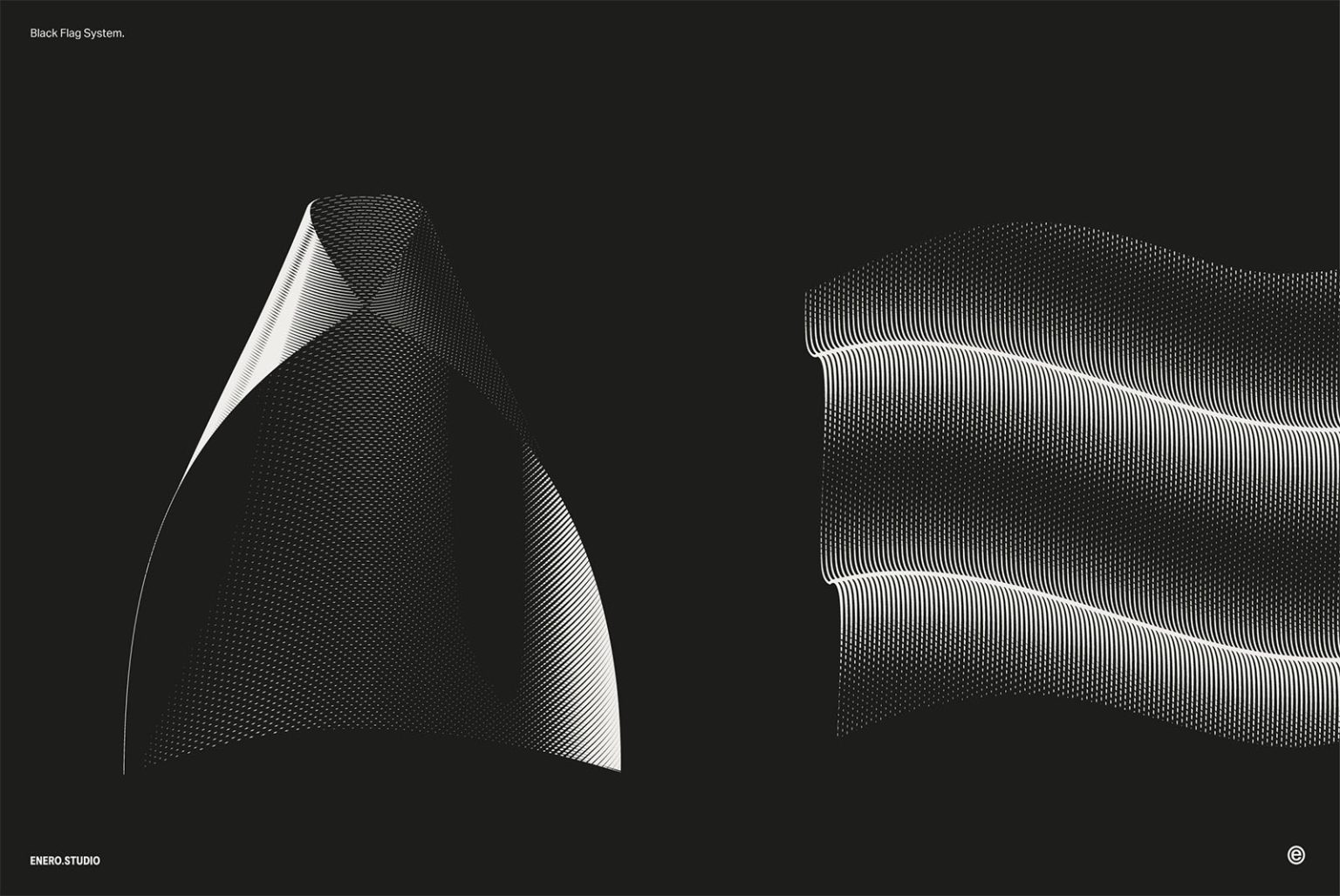 Black Flag Vector Pack — Supply.Family — Mockups, Fonts, Graphics ...