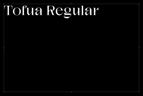 Tofua, Serif Font | Supply.Family