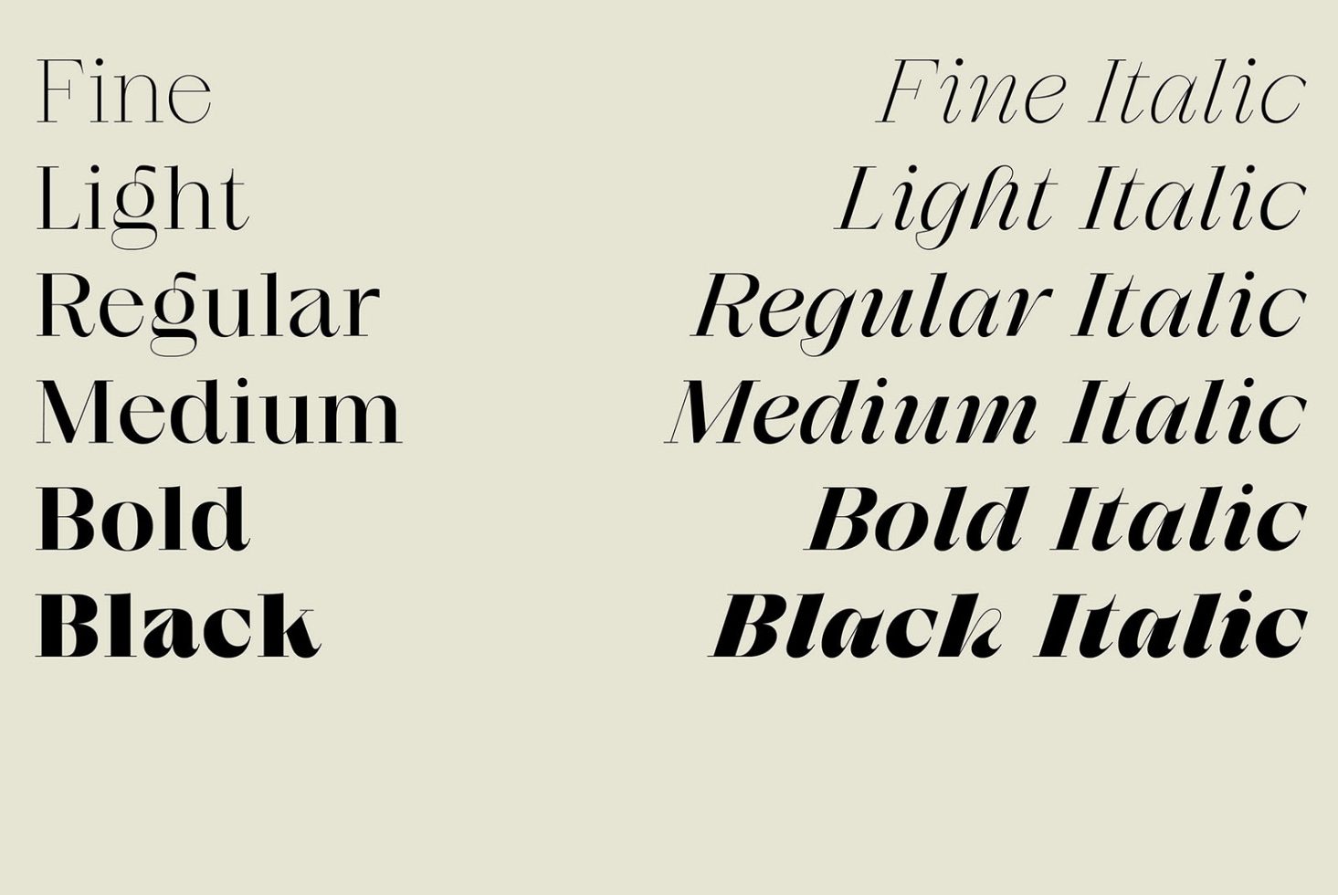 Zermatt, Serif Font | Supply.Family