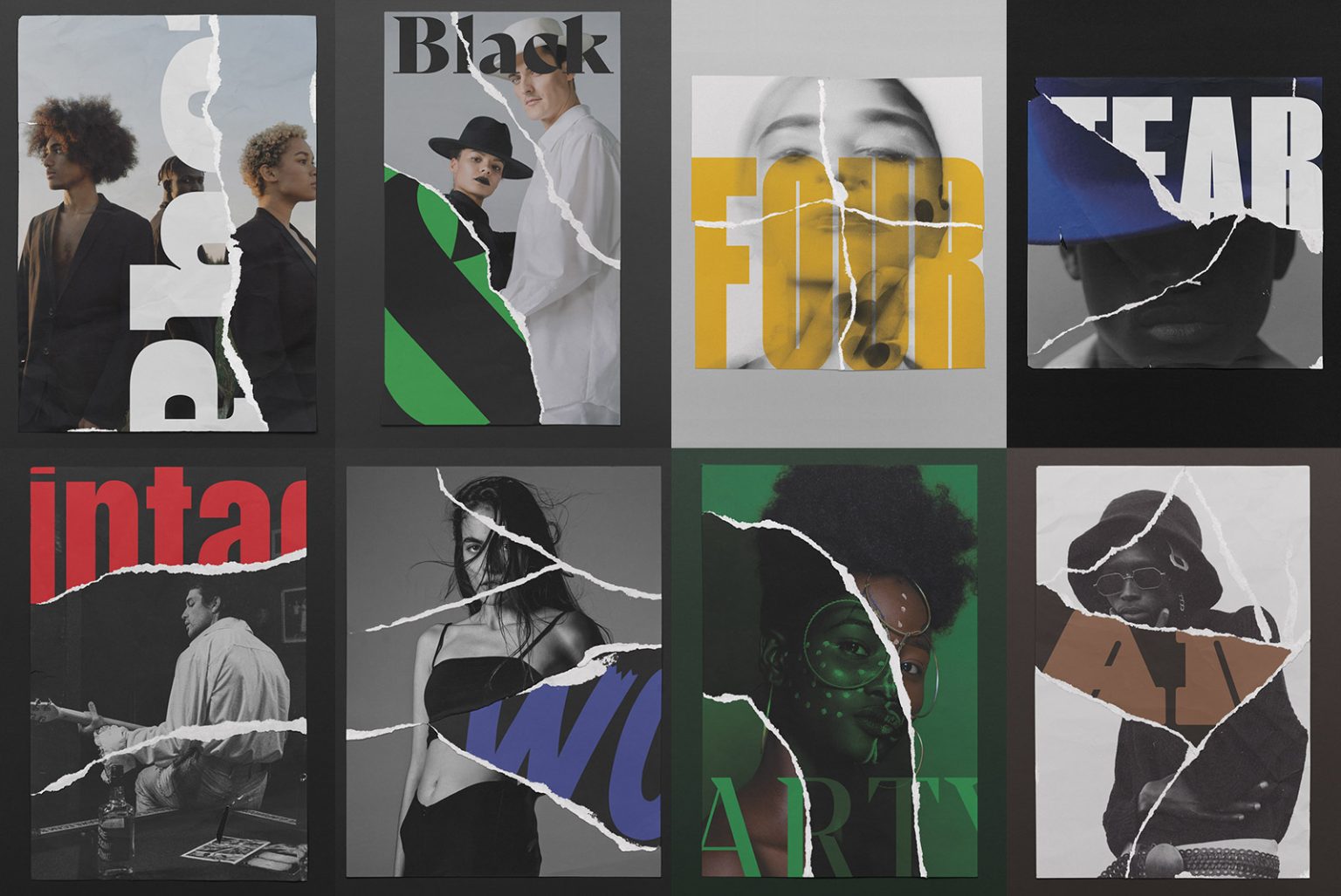 Torn Photography Collection, Bundle Graphic | Supply.Family