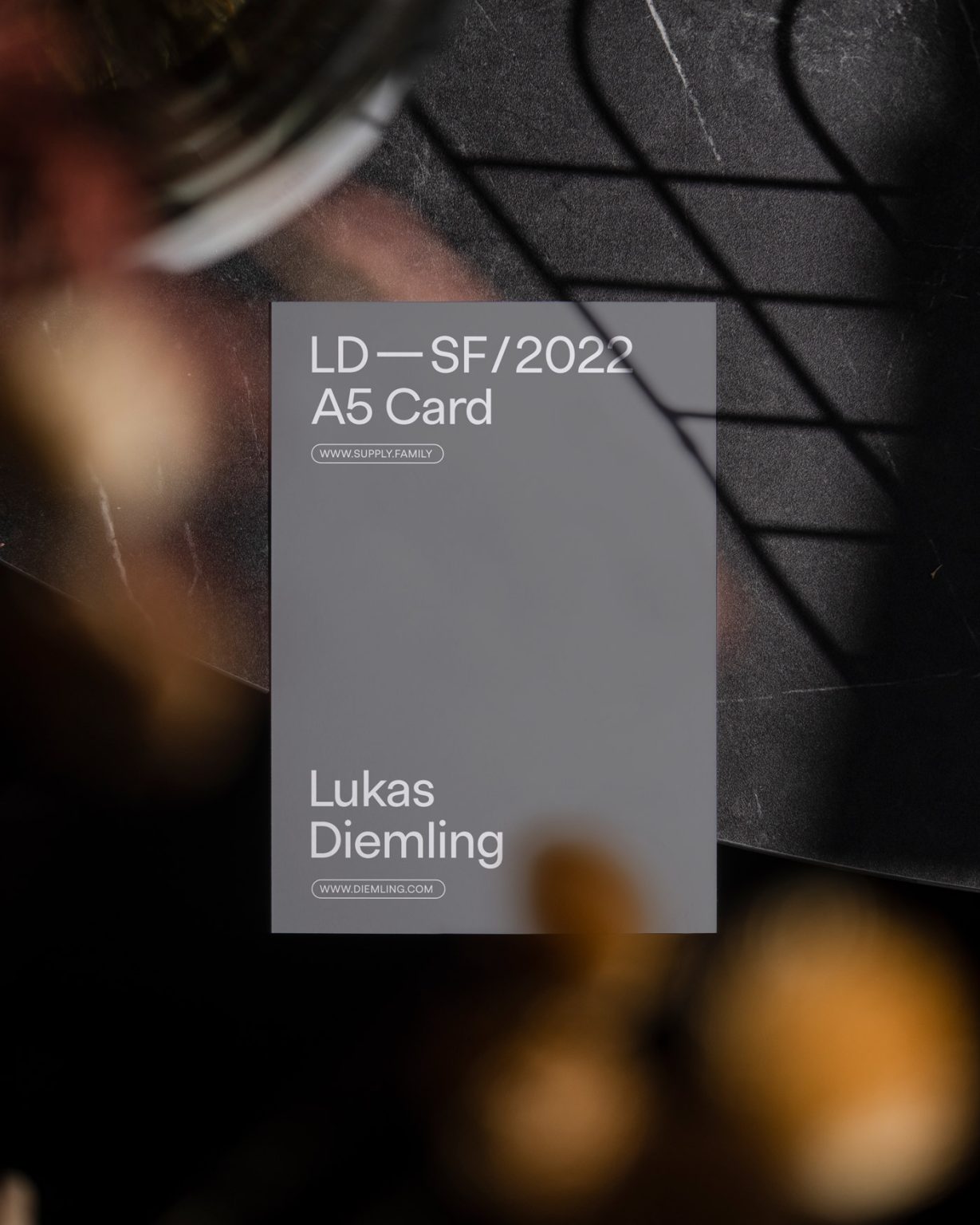 A5 Card 05 Mockup, Print Mockup | Supply.Family