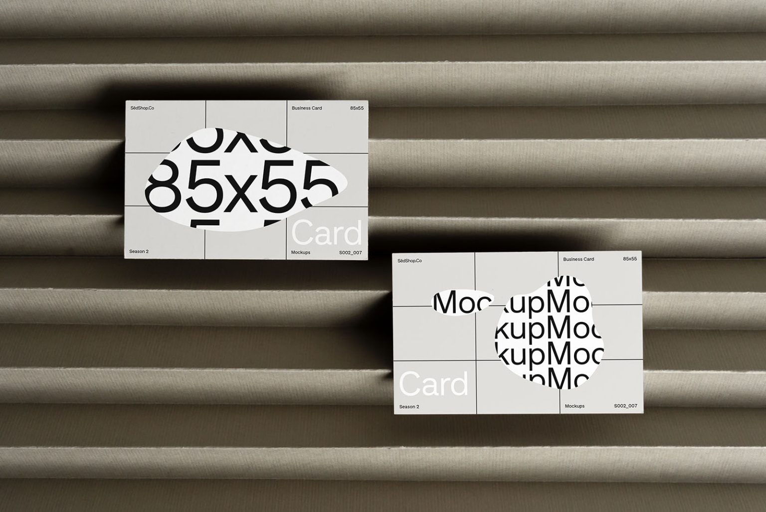 Business Card S2 007 Mockup — Supply.Family