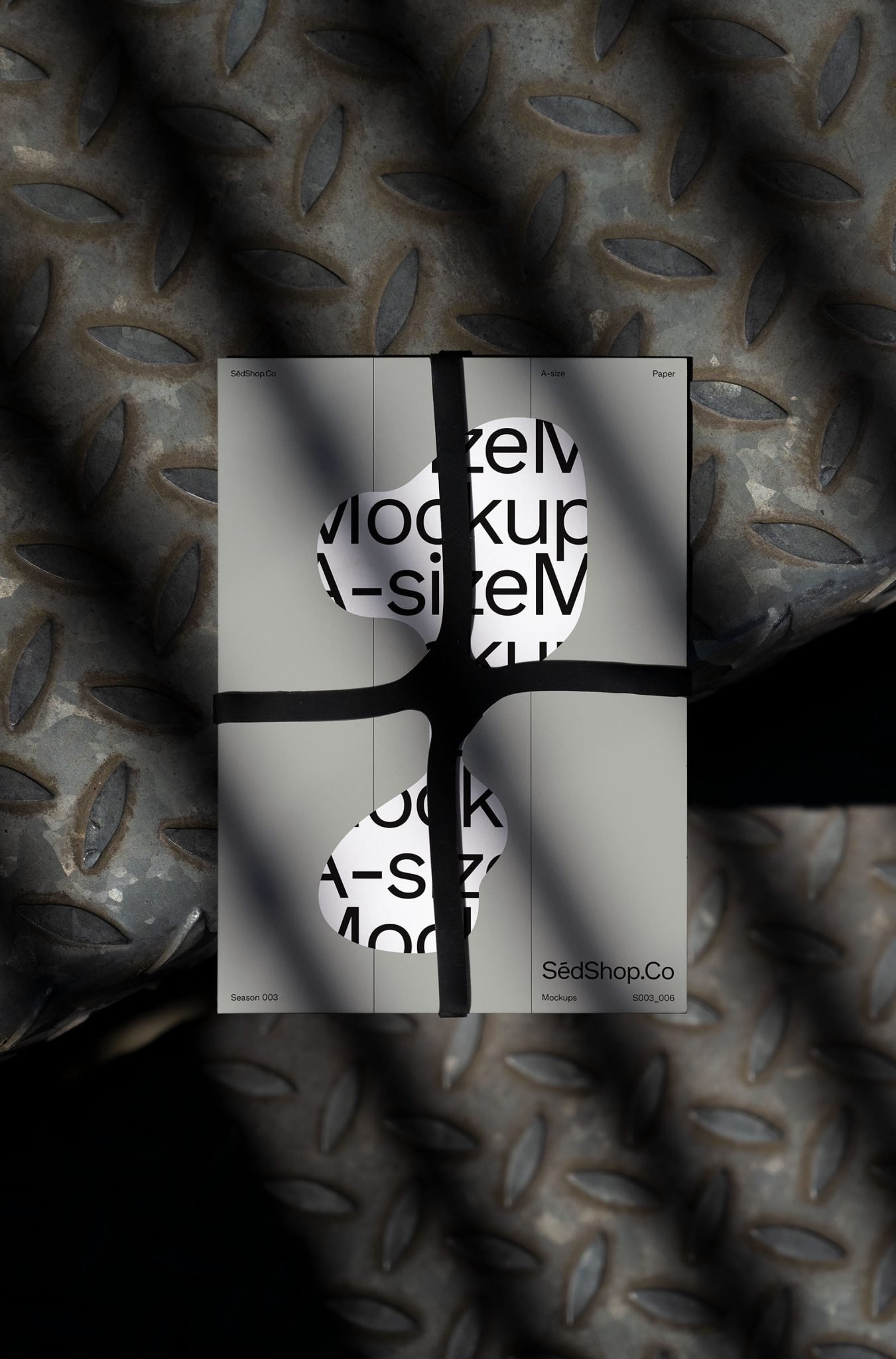 A4 Card S3 006 Mockup, Print Mockup | Supply.Family