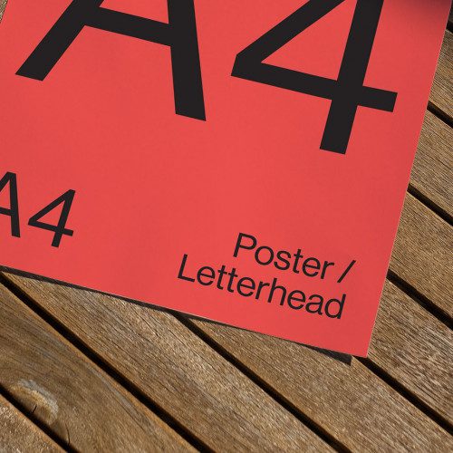 A4 Poster Table Mockup 02 — Supply.Family — Mockups, Fonts, Graphics ...