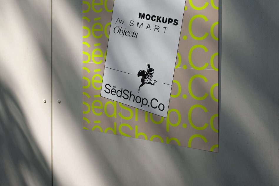 Poster S1 017 Mockup, Poster Mockup | Supply.Family