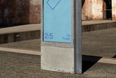 Tall Poster Mockup 02 — Supply.Family — Mockups, Fonts, Graphics ...