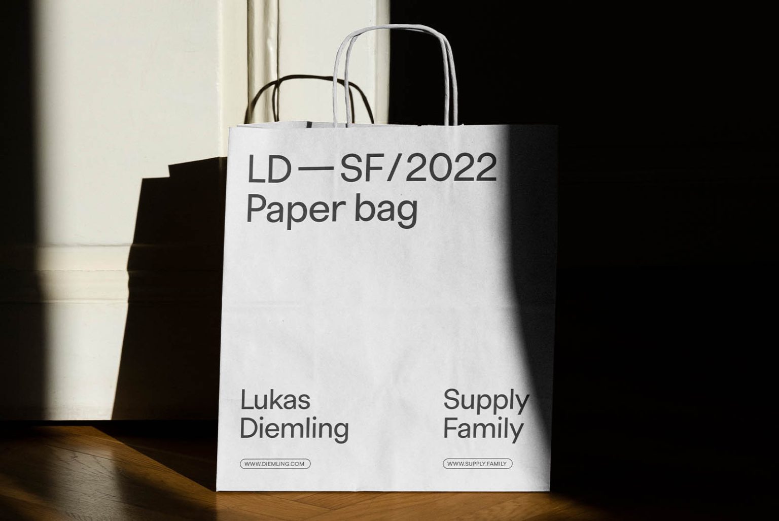Paper Bag 02 Mockup, Print Mockup | Supply.Family