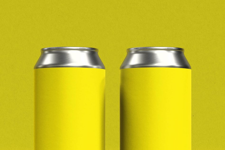 Cans (440ml) Mockup, Packaging Mockup | Supply.Family
