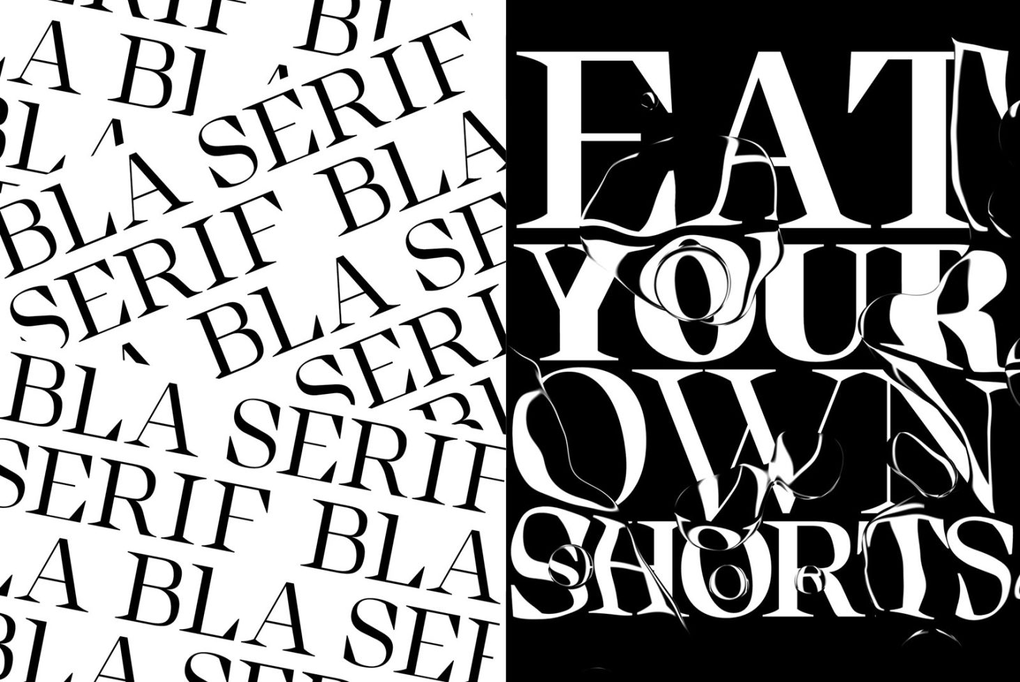 Bla Bla, Serif Font | Supply.Family