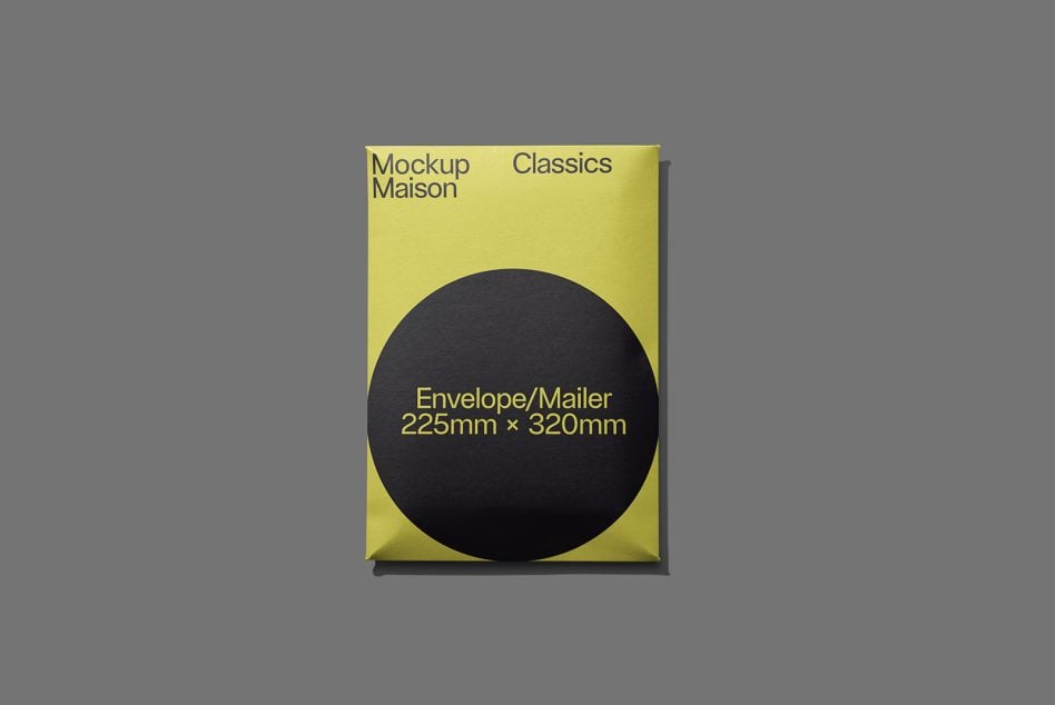 Envelope EV Classics 201 Mockup, Print Mockup | Supply.Family