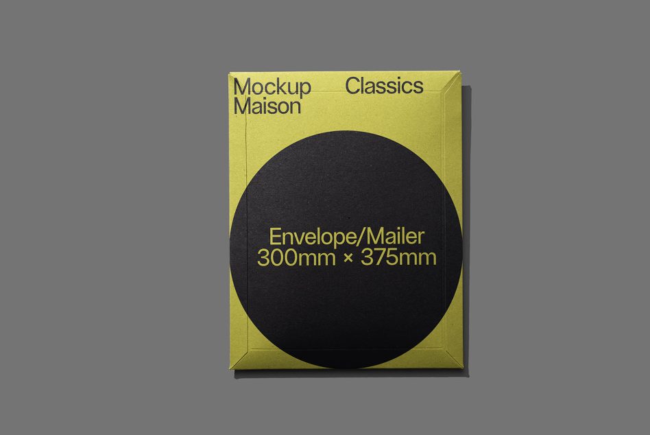Envelope EV Classics 202 Mockup, Print Mockup | Supply.Family