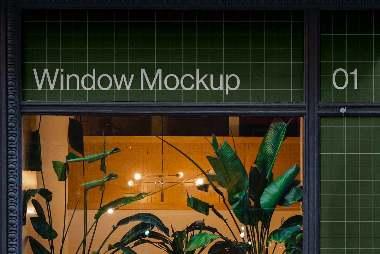 Window 01 AL Mockup, Outdoor Mockup | Supply.Family