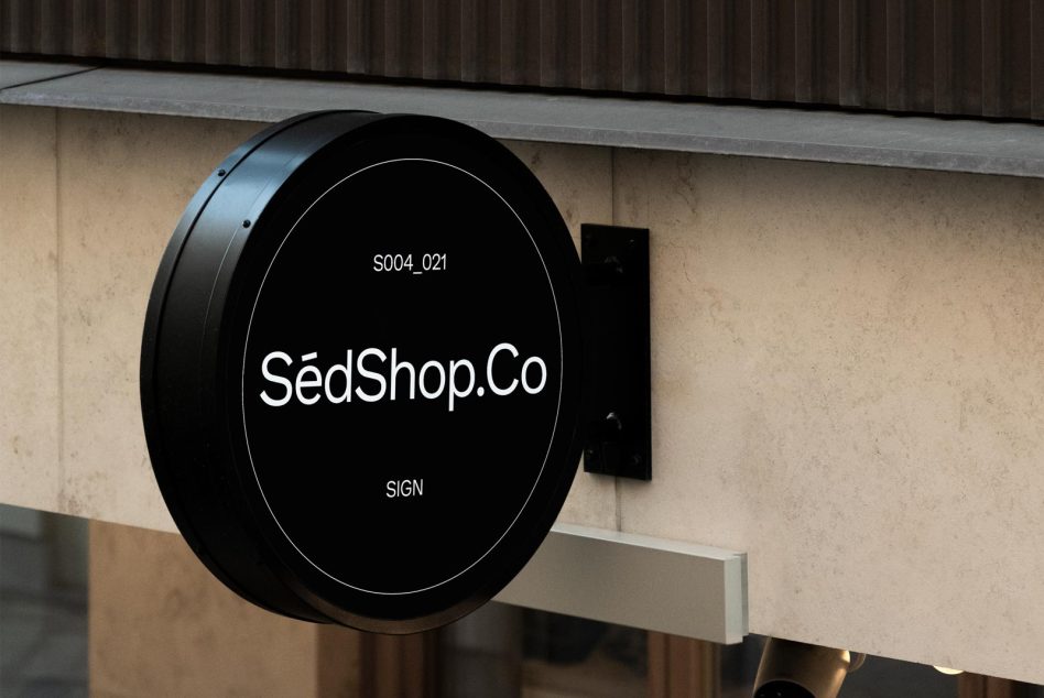 Sign S04 021 Mockup, Outdoor Mockup | Supply.Family