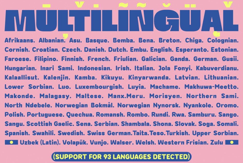 Slack, Display Font | Supply.Family