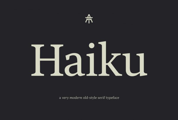 Haiku Typeface — Supply.Family — Mockups, Fonts, Graphics, Templates & more