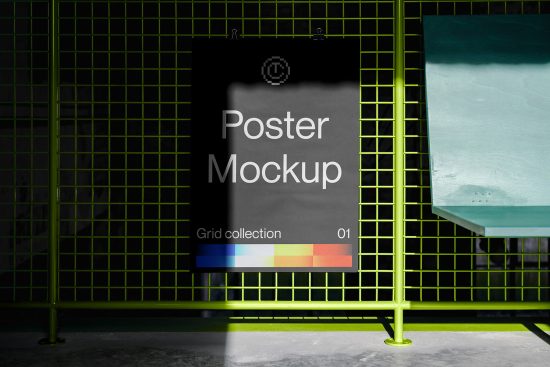 A2 Poster Mockup 01 — Supply.Family — Mockups, Fonts, Graphics ...