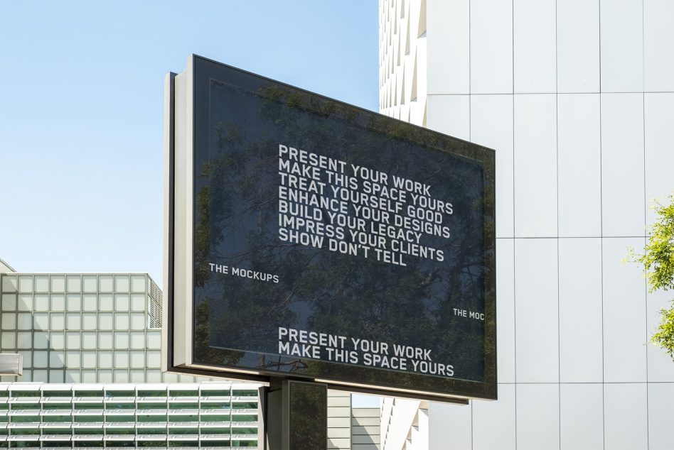TM-SF-BILLBOARD-046, Outdoor Mockup | Supply.Family