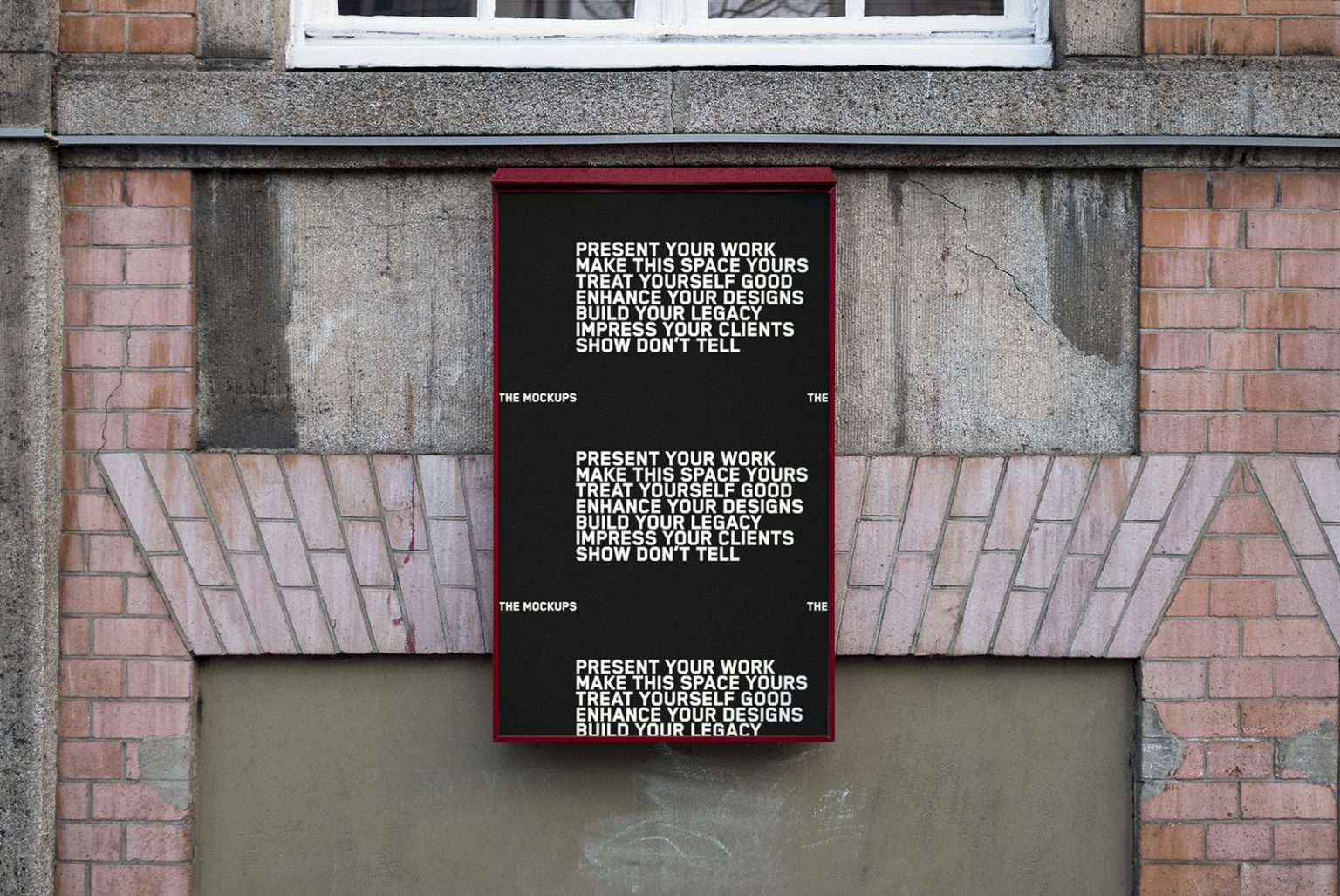 TM-SF-POSTER-002, Outdoor Mockup | Supply.Family