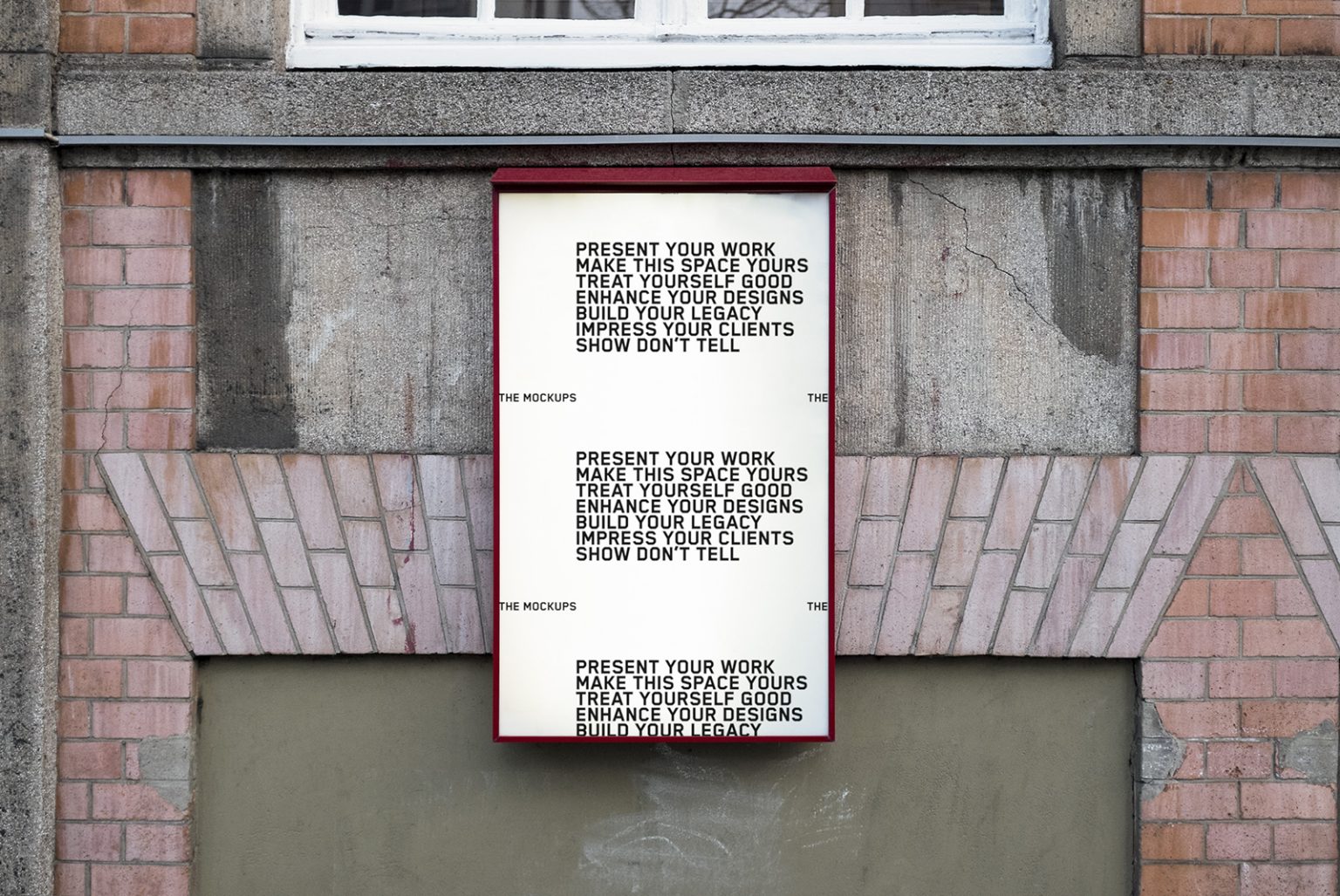 TM-SF-POSTER-002, Outdoor Mockup | Supply.Family