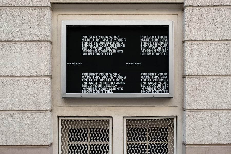 Format B2 A4 Poster Mockup 03 — Supply.Family — Mockups, Fonts ...