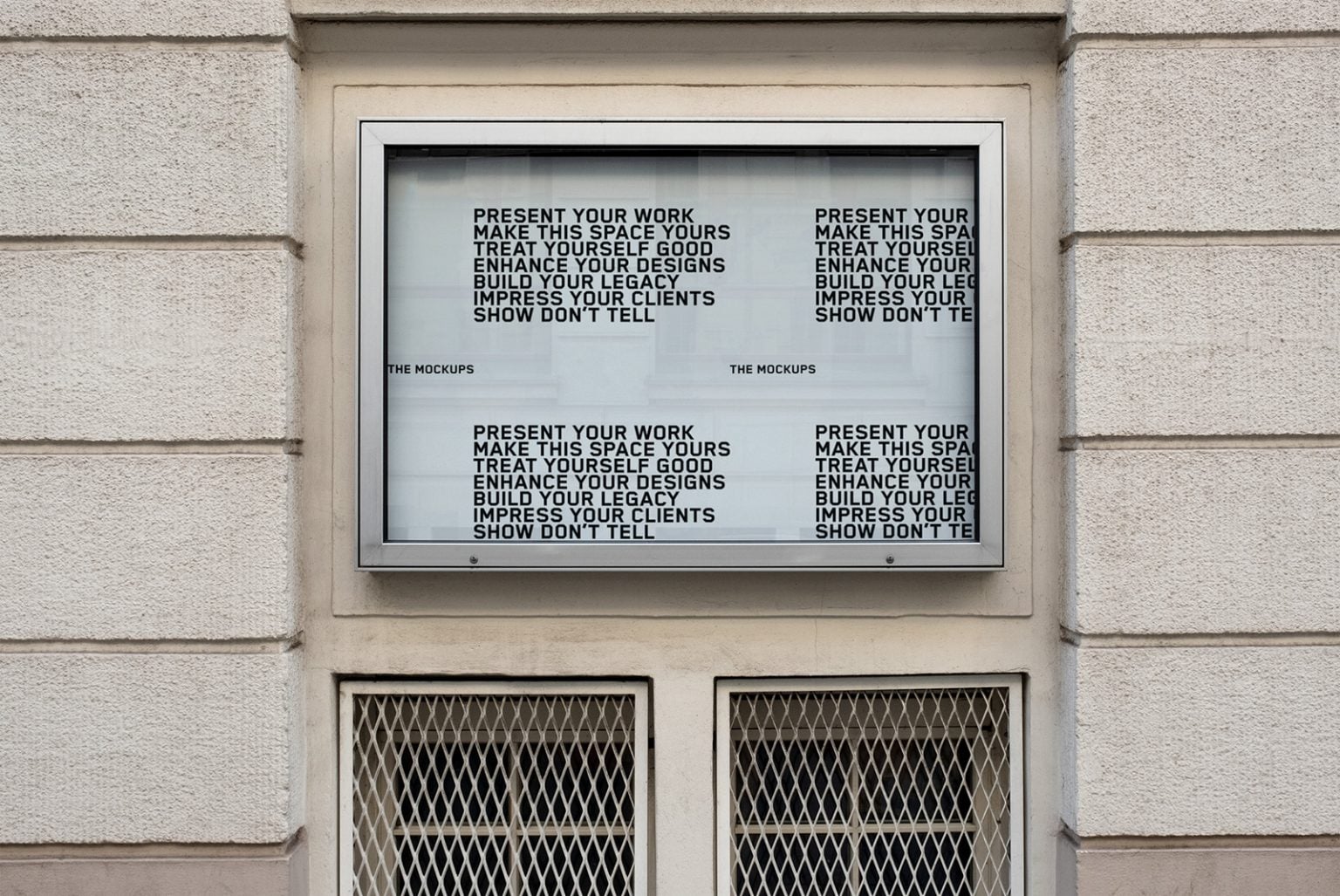 TM-SF-POSTER-009, Outdoor Mockup | Supply.Family