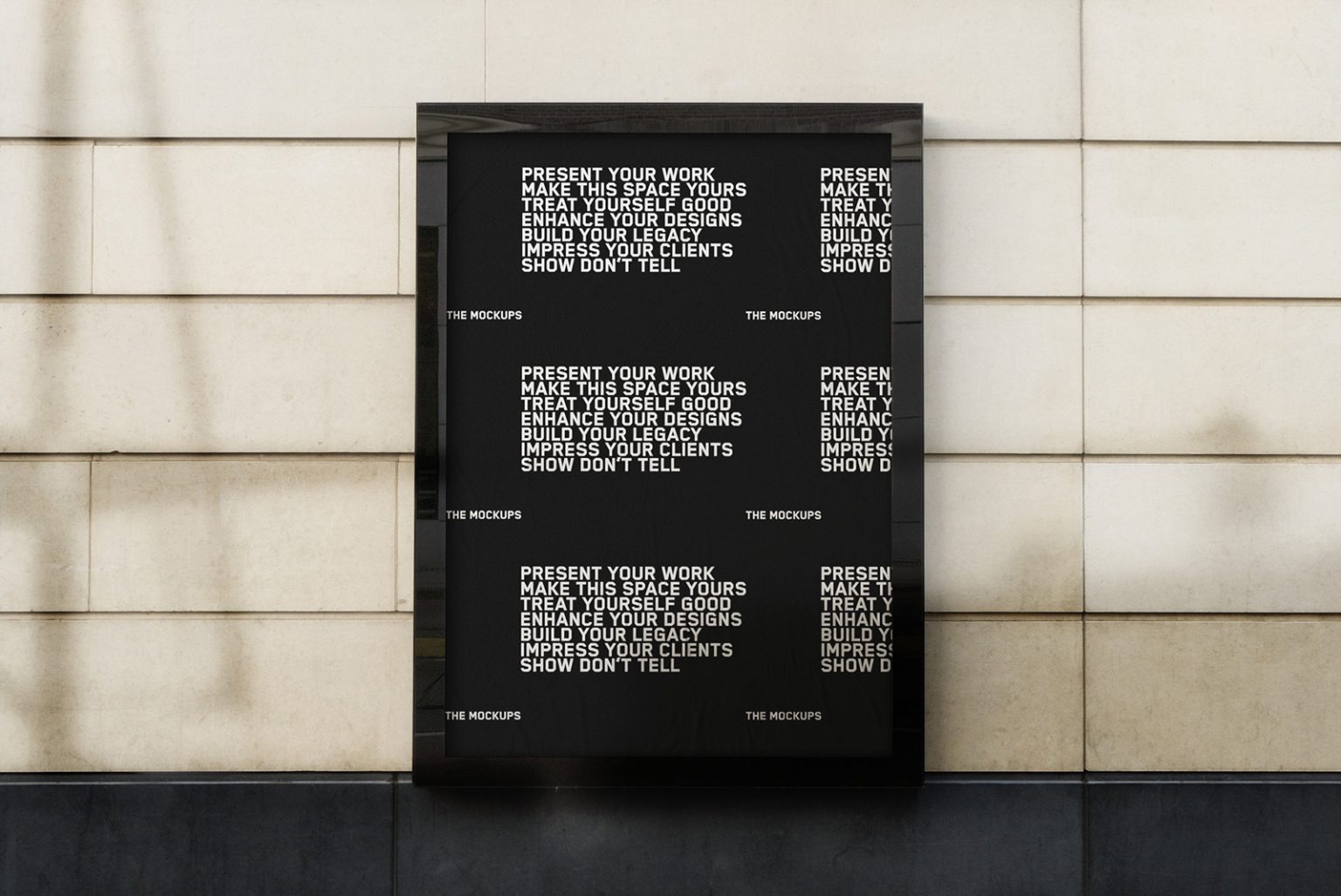 Format B2 A2 Poster Mockup 01 — Supply.Family — Mockups, Fonts ...