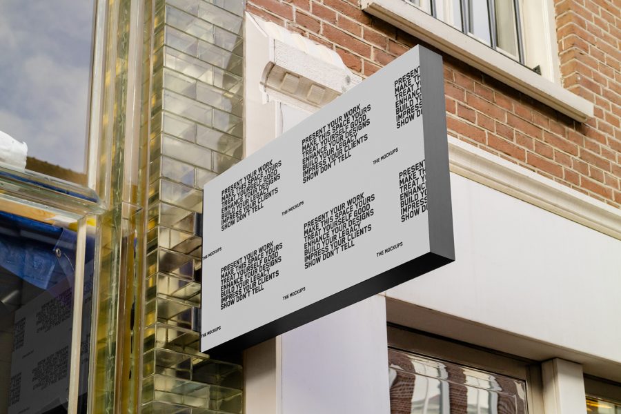 Sign S04 021 Mockup — Supply.Family — Mockups, Fonts, Graphics ...