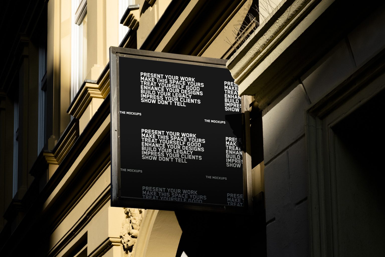 TM-SF-SIGN-024, Outdoor Mockup | Supply.Family