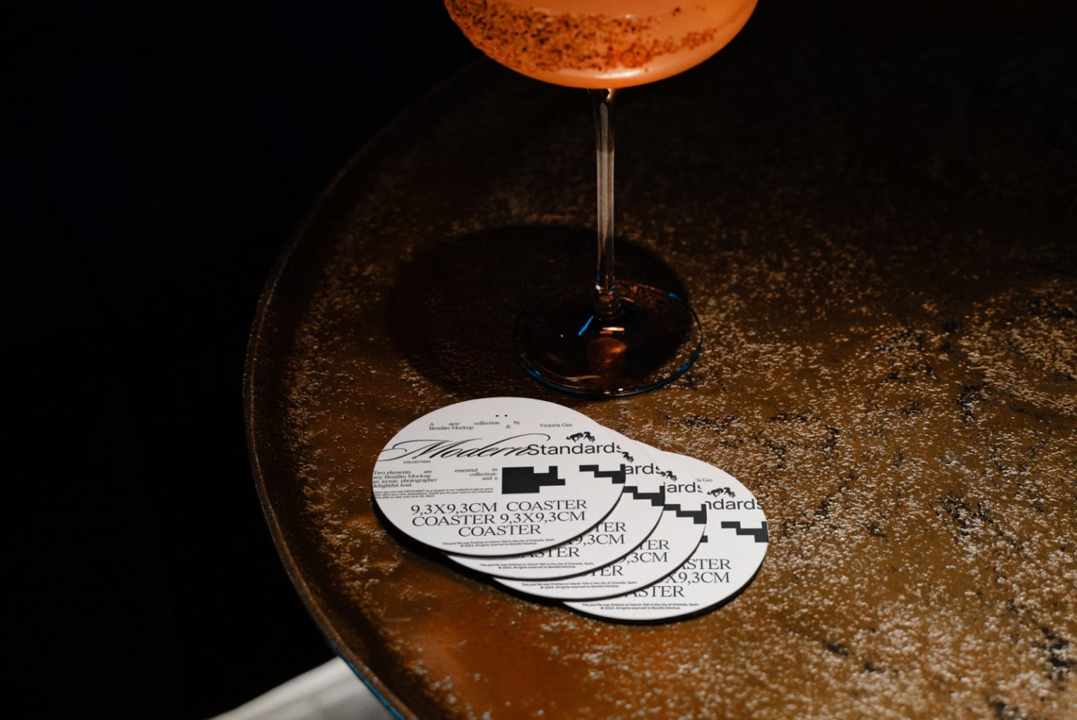 Coaster MS Mockup, Object Mockup | Supply.Family