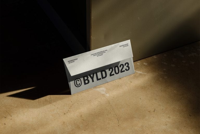 Envelope 03 Mockup, Outdoor Mockup | Supply.Family