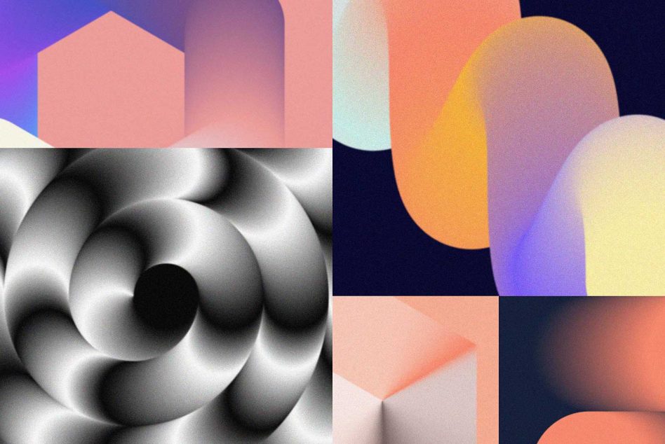 Gradient Blend Noise 1, Vector Graphic | Supply.Family