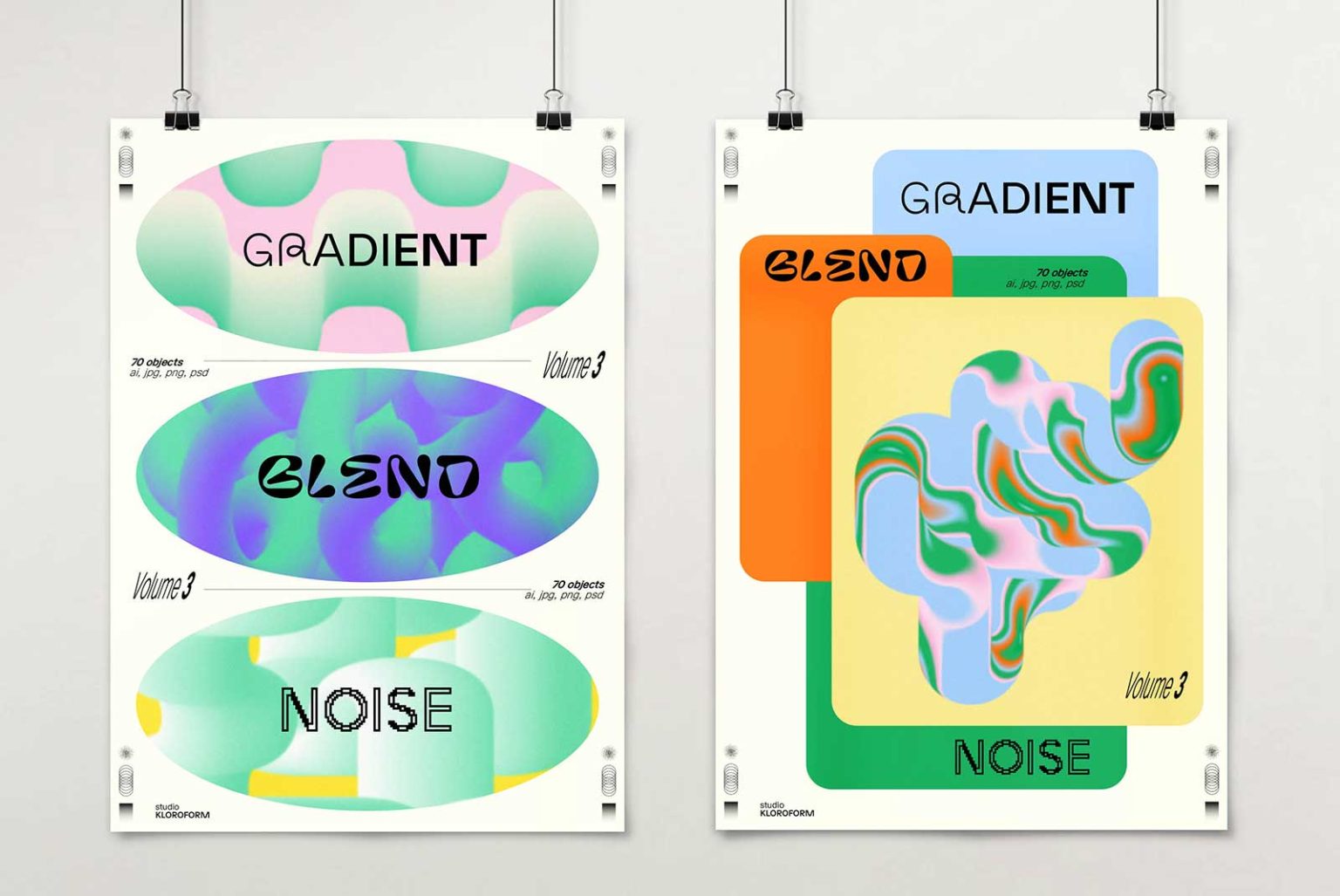 Gradient Blend Noise 3, Vector Graphic | Supply.Family