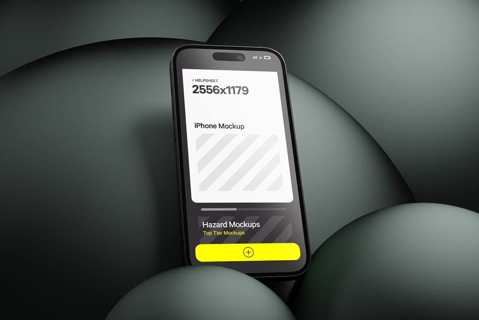 Sphere iPhone Mockup HM 035, Tech Mockup | Supply.Family