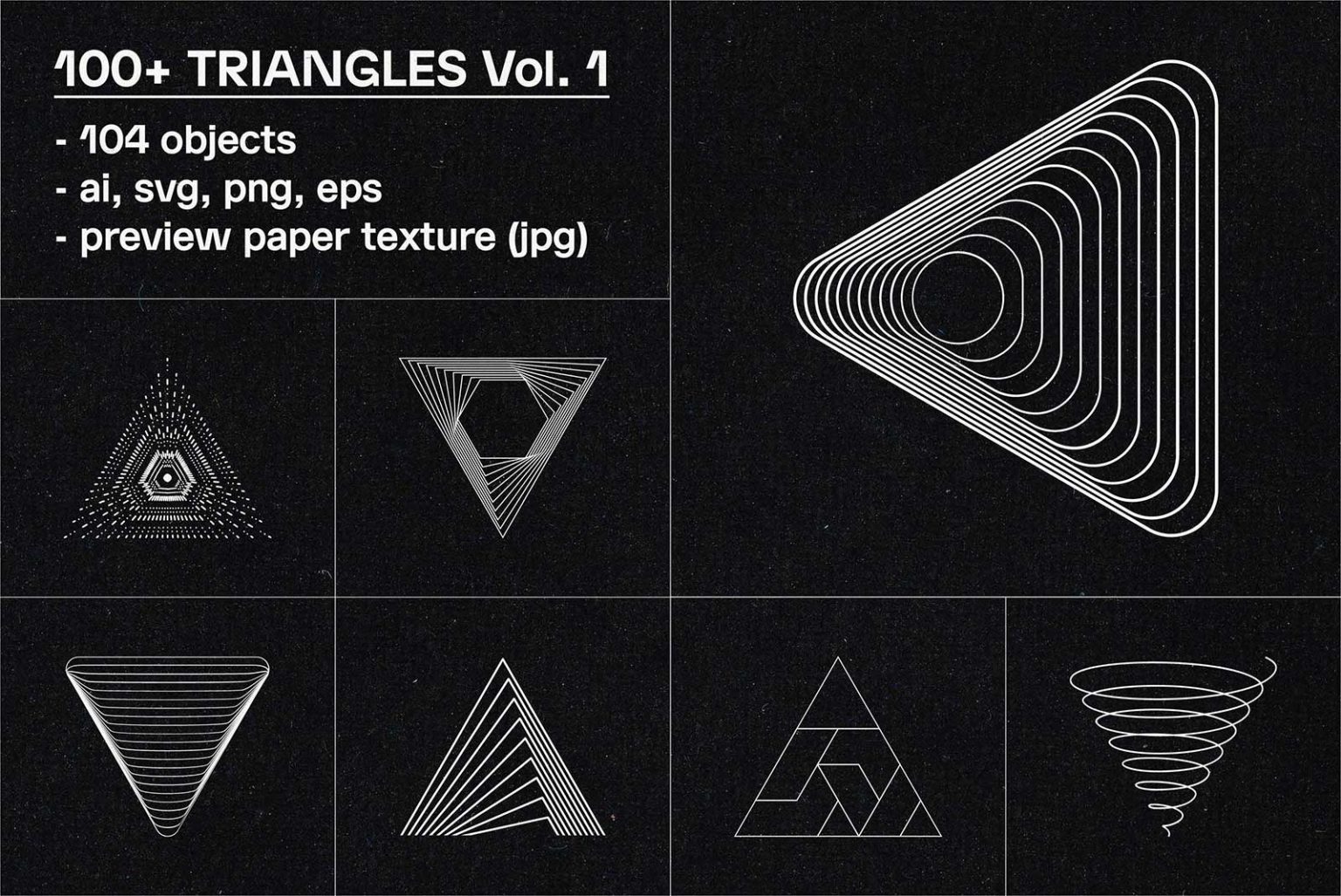 Triangles 1, Vector Graphic | Supply.Family