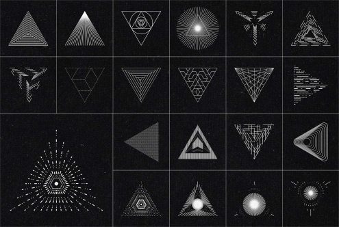 Triangles 1, Vector Graphic | Supply.Family