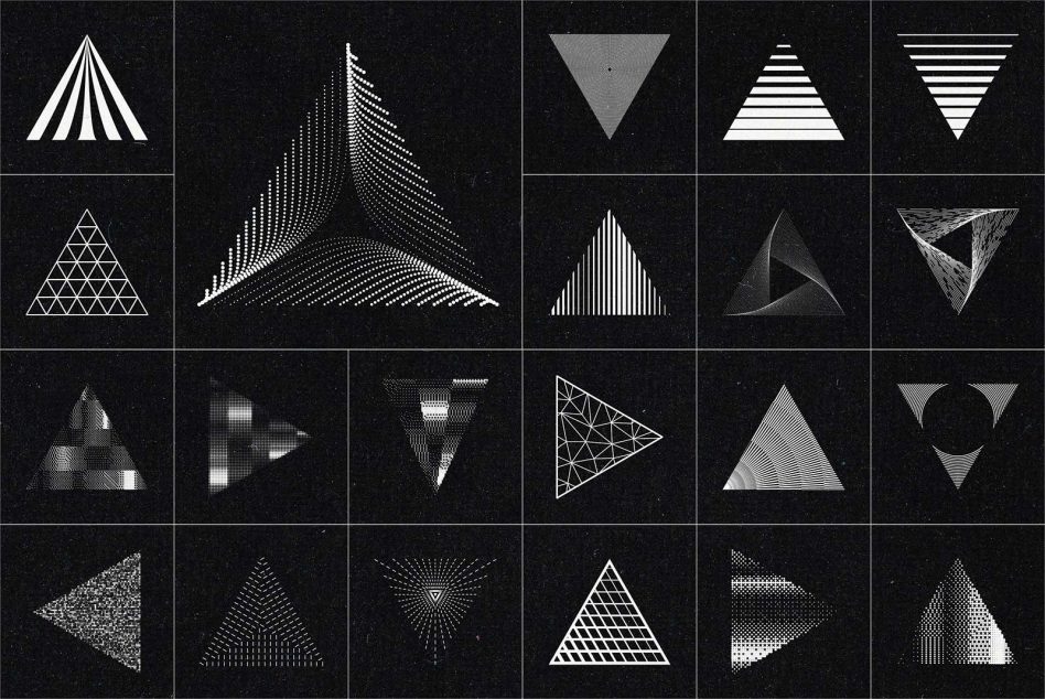 Triangles 2, Vector Graphic | Supply.Family
