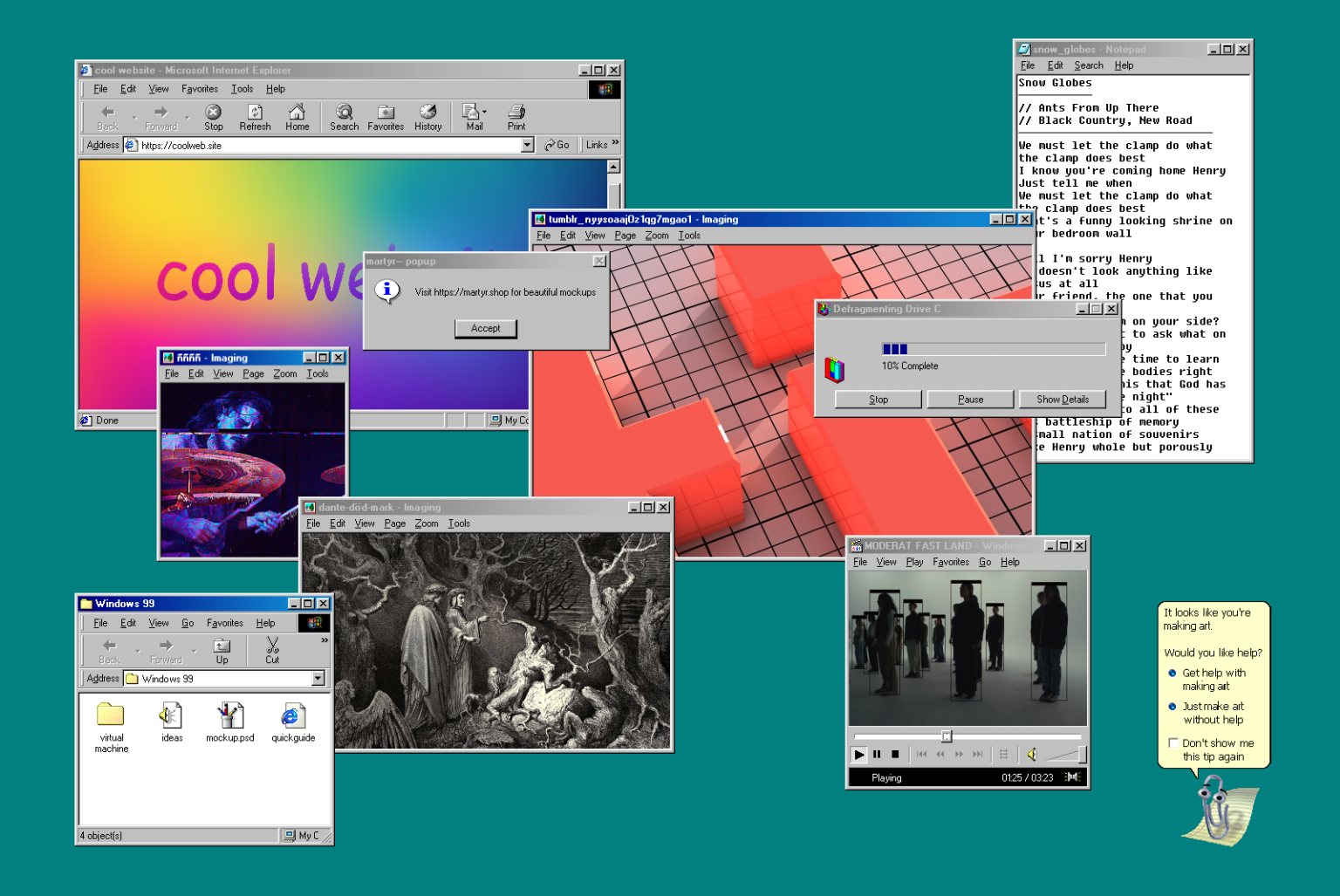 Windows 99 — Supply.Family — Mockups, Fonts, Graphics, Templates & more