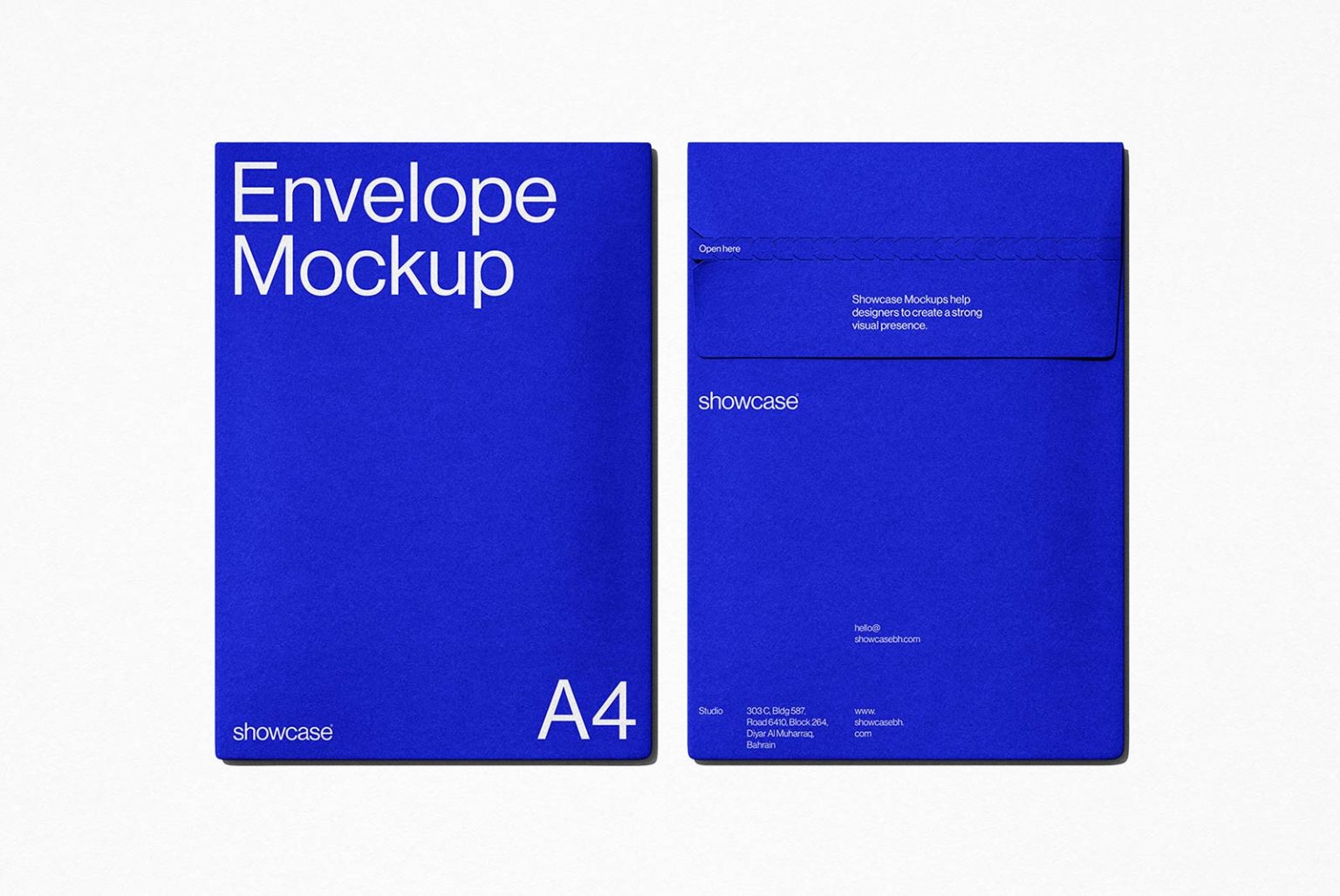 GB_07_A4 Envelope Mockup, Object Mockup | Supply.Family