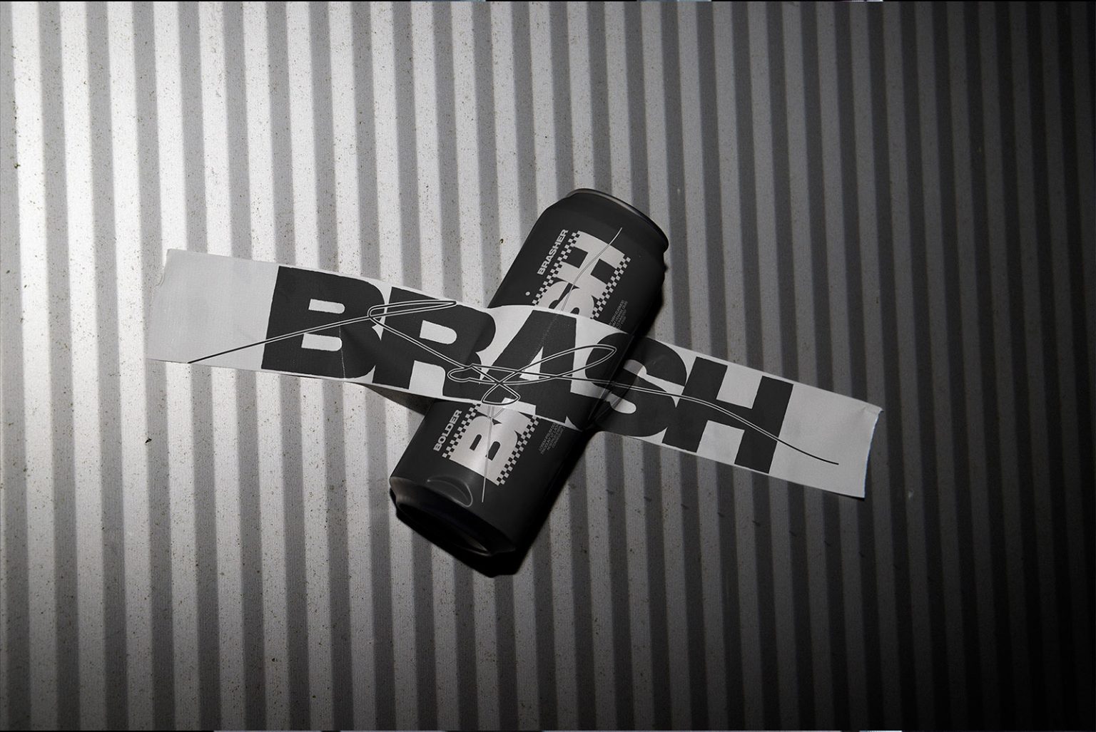 Can Mockup Brash 02, Object Mockup | Supply.Family