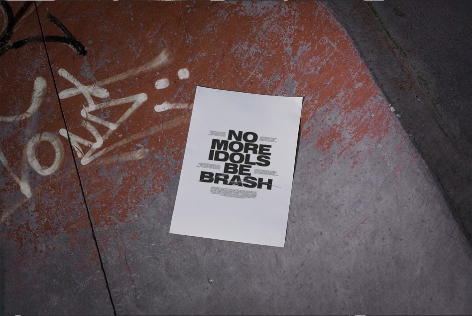 Poster Mockup Brash 01, Object Mockup | Supply.Family